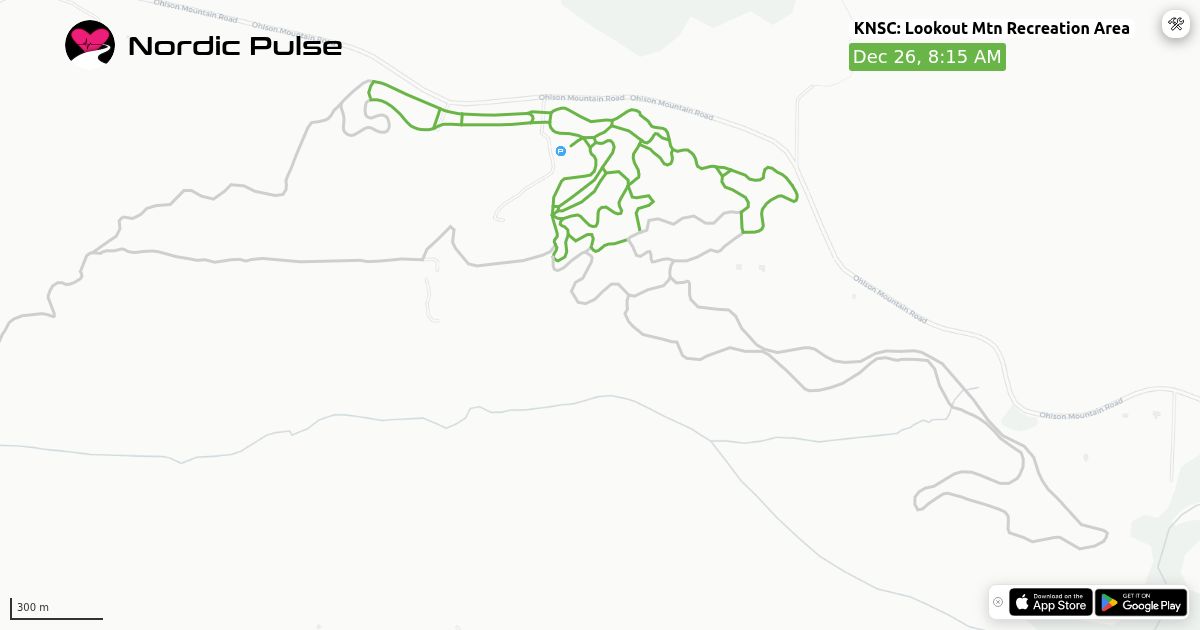 Nordic Pulse | KNSC: Lookout Mtn Recreation Area Grooming Report